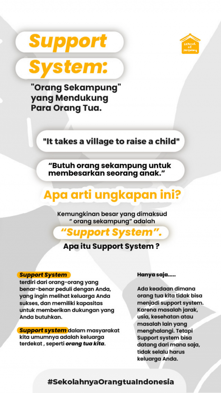 Cara Membentuk Support System bagi Orang Tua Baru